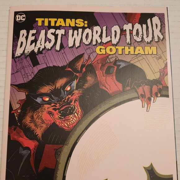 DC Comics | Other | Titans Beast World Tour Gotham C 223 Dc Comics ...